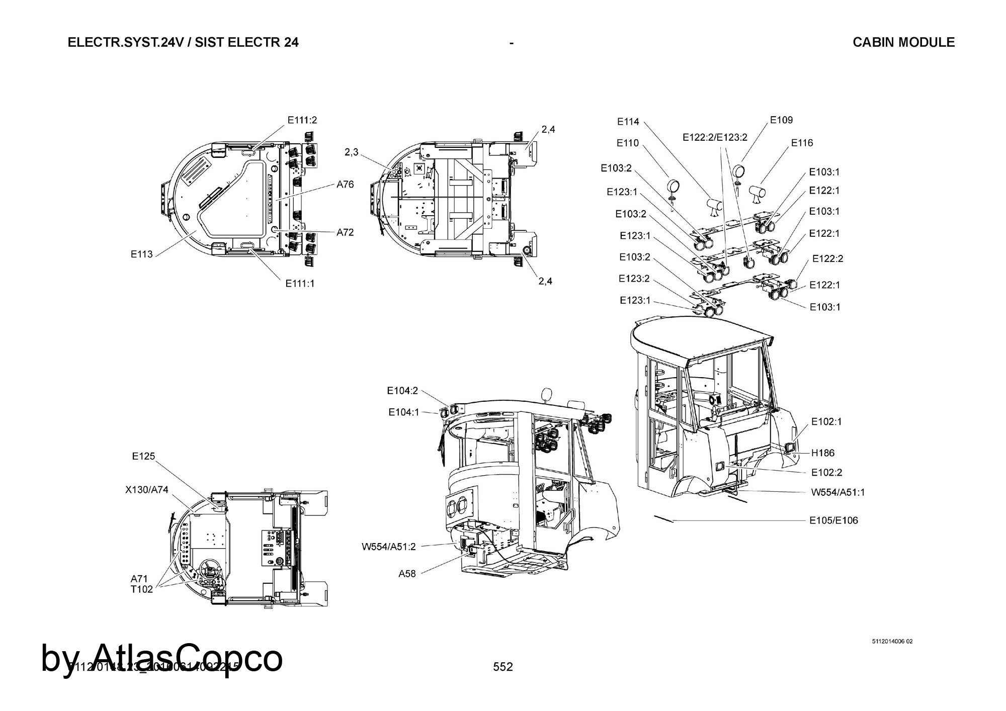 EPIROC - SIMBA S7D 6520552jj8oP53ugk