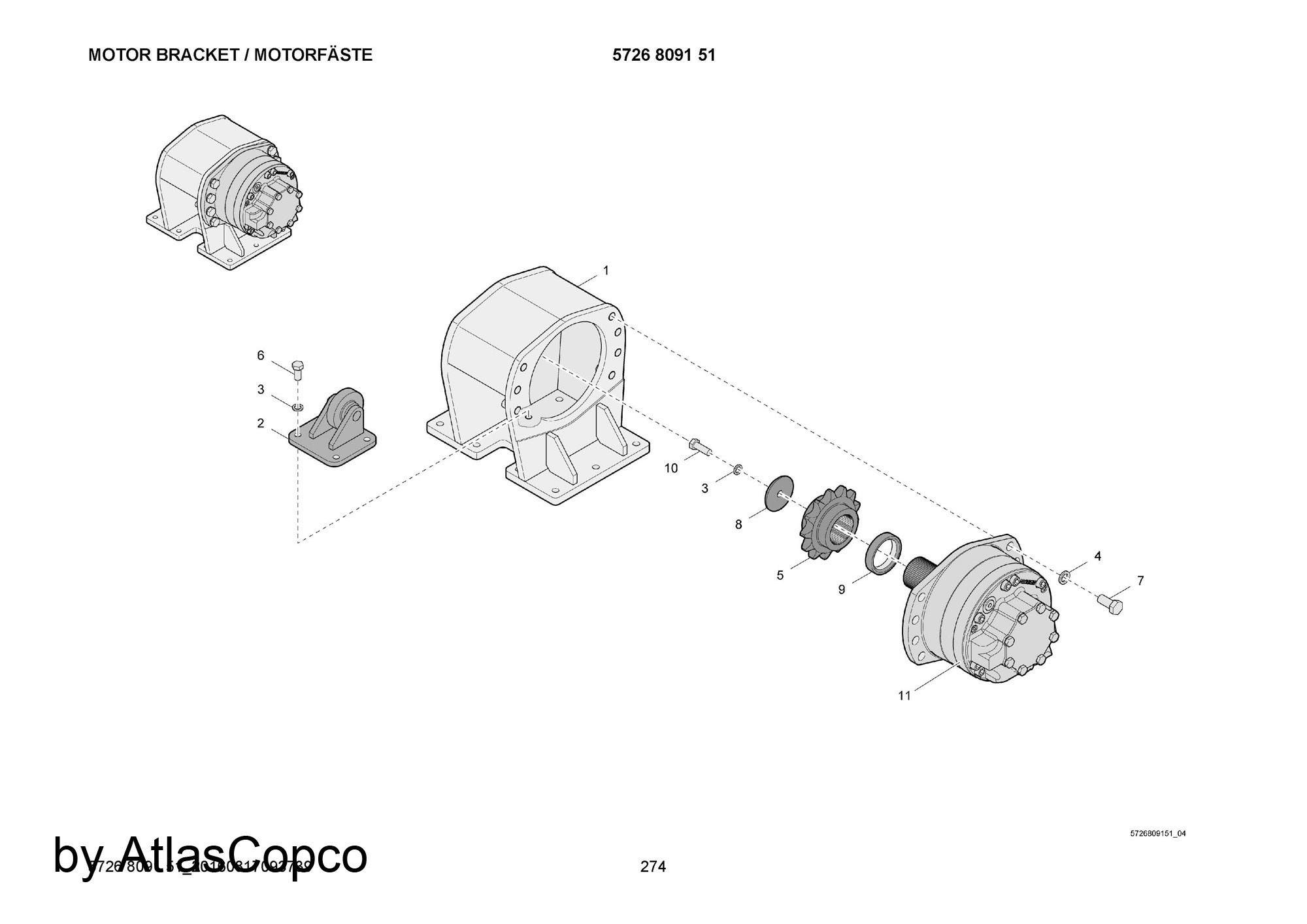 EPIROC - ROC D45 6530274Ma1Af2D7RL