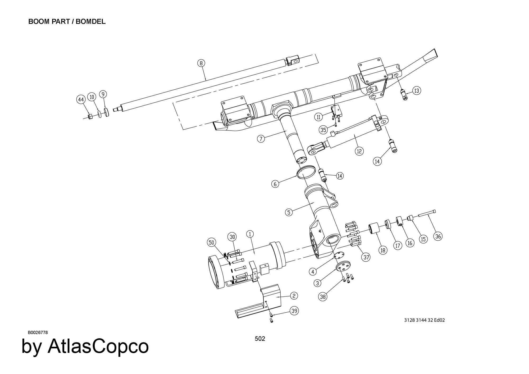 EPIROC - BOOMER 282 6550502us1w9bnbRo